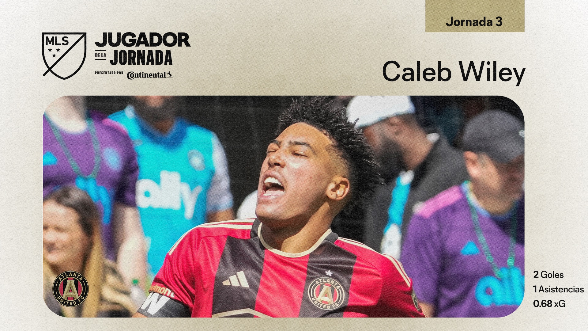 Tras doblete y asistencia Caleb Wiley es elegido como el Jugador de la ...