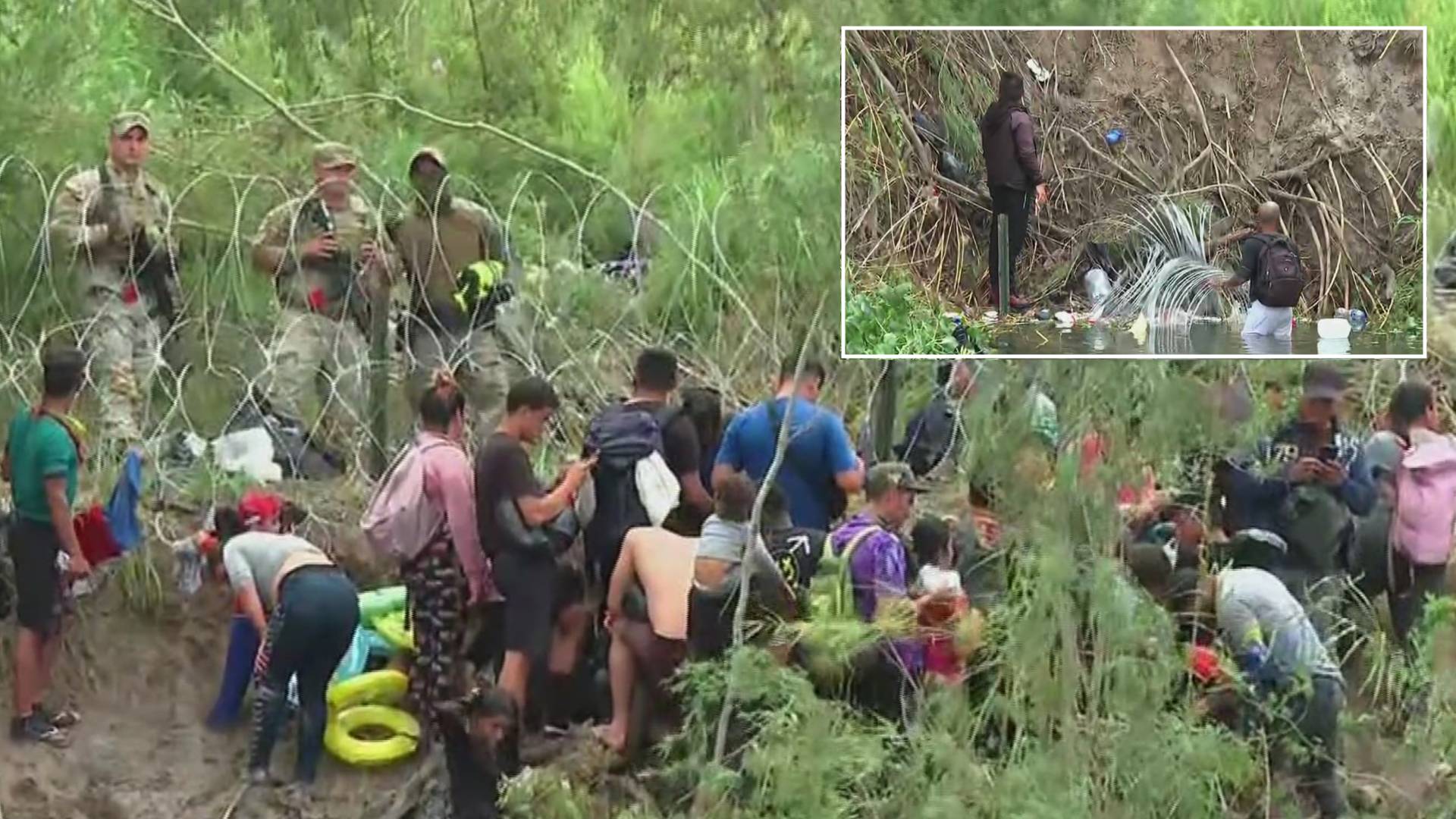 Título 42: Caos en frontera entre Matamoros y Brownsville a poco | Tu ...