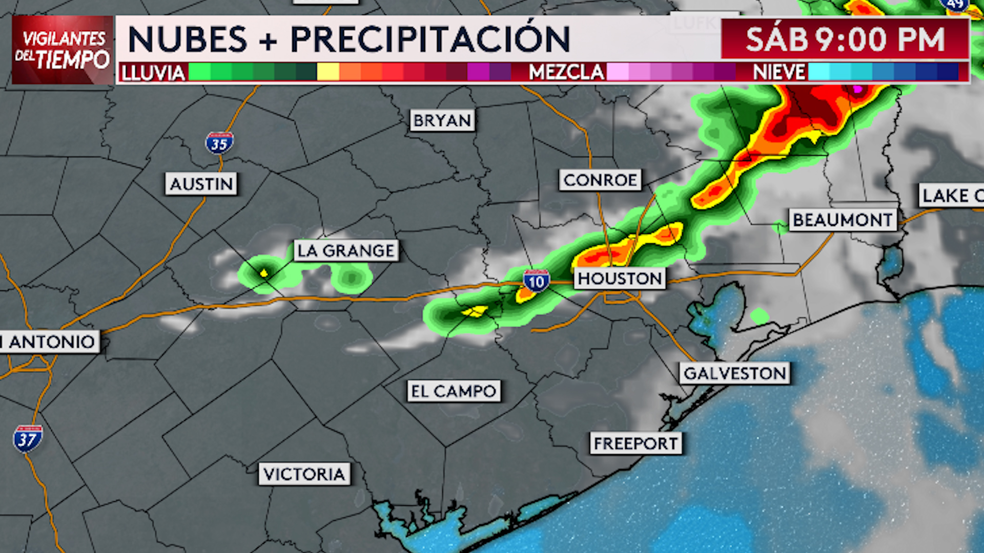 Riesgo de tiempo severo nivel 1para el sábado en Houston: revisa el ...