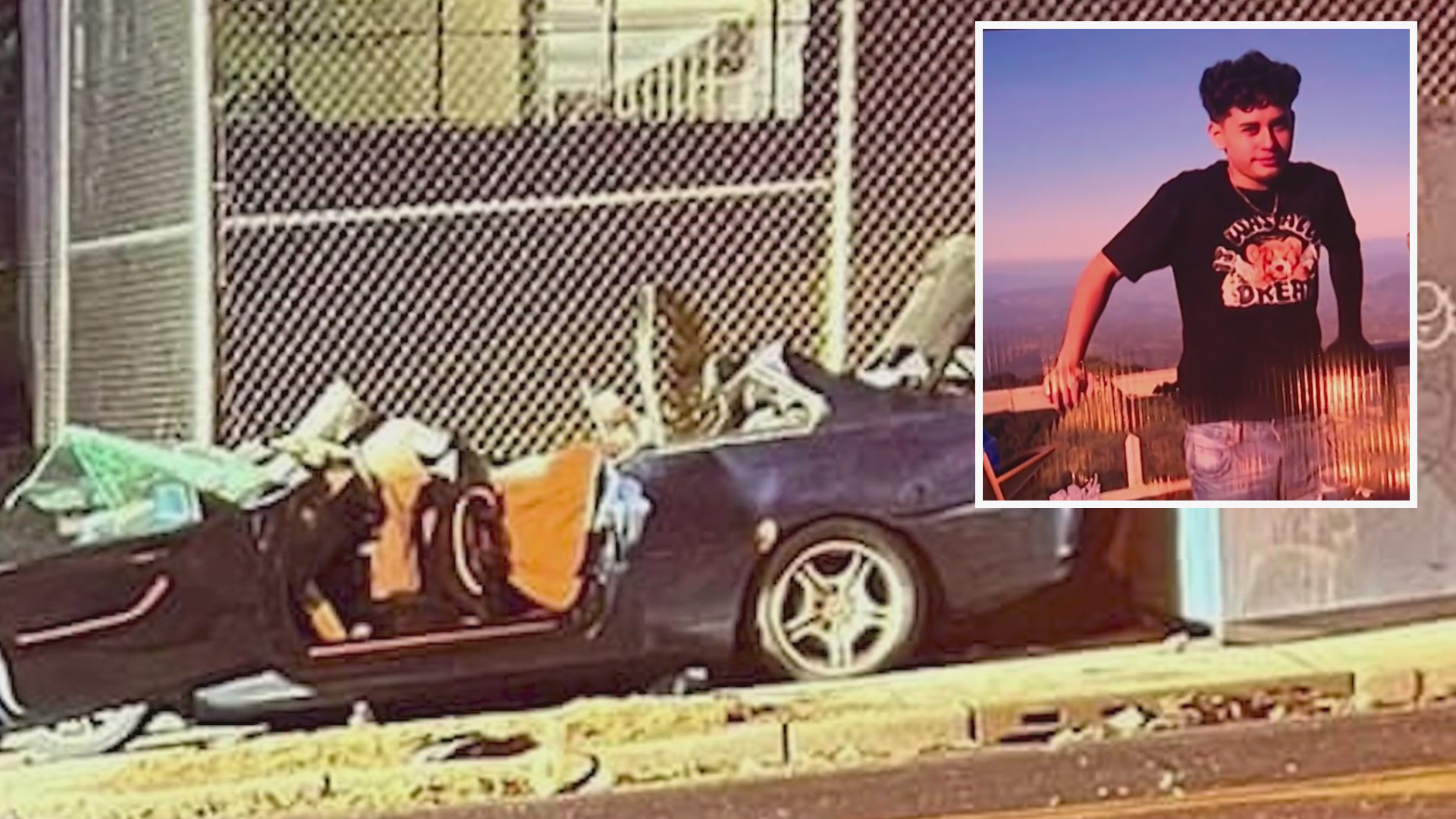 Muere adolescente hispano Edwin Martínez, tras choque de autos en ...