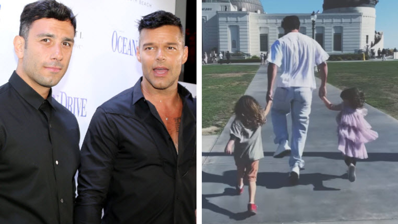 Exesposo de Ricky Martin presume vacaciones con sus pequeños hijos Renn ...