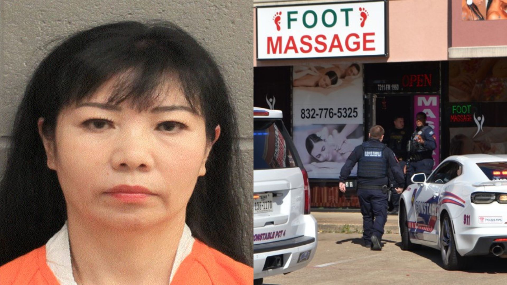 Cierran Foot Massage en el condado Harris por ofrecer servicios de prostitución y arrestan a Ju ...