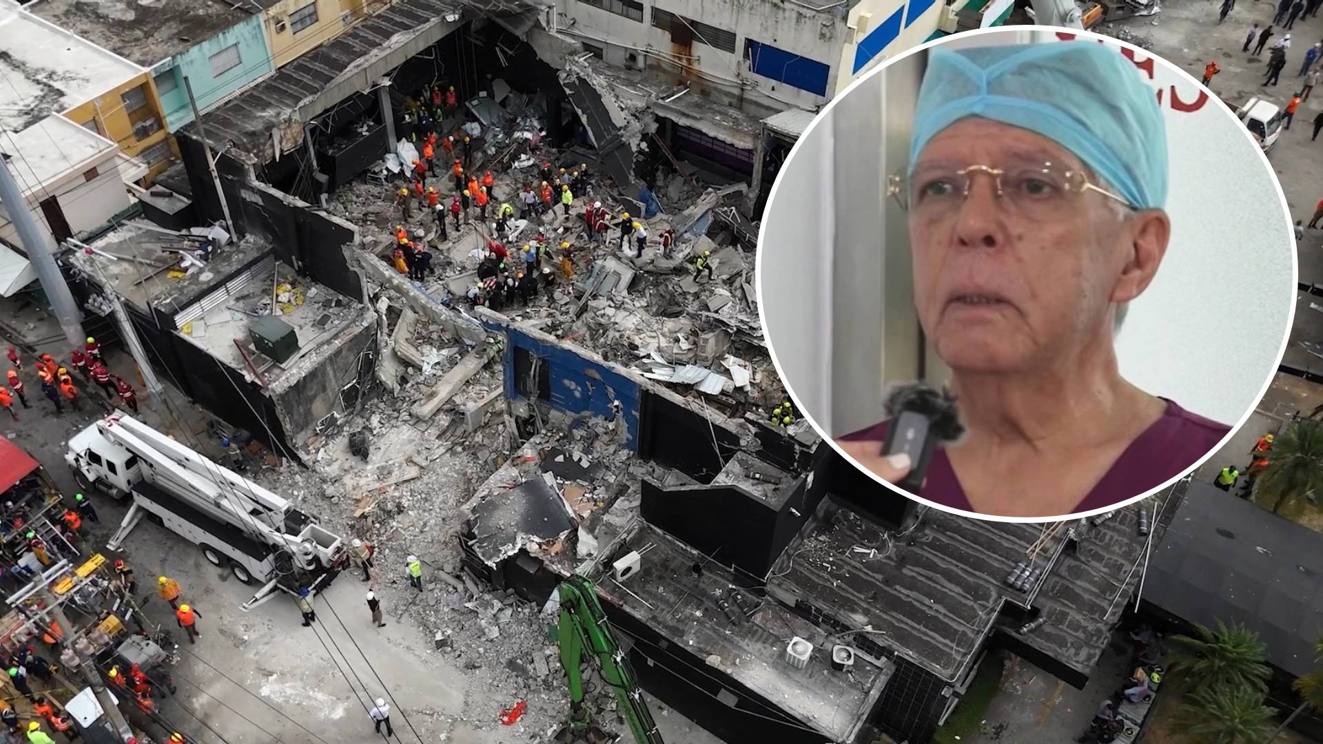 Doctor cuenta cómo sobrevivió al colapso del techo de la discoteca Jet Set en República ...