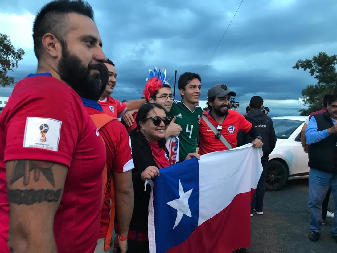 Entre recordar el 7-0 y la no ida al Mundial, mexicanos y chilenos se ...