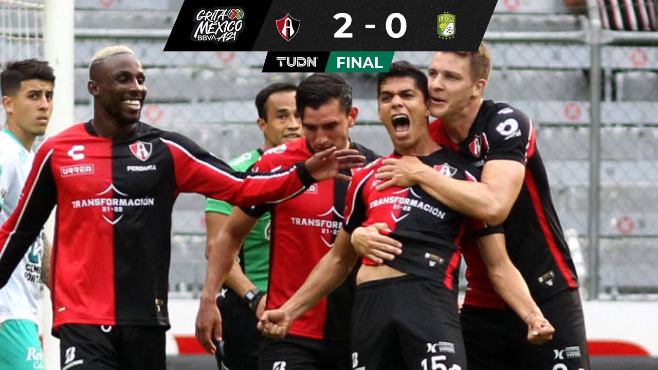 Atlas 2-0 León, Grita México BBVA A21. Goles, resultado y resumen ...