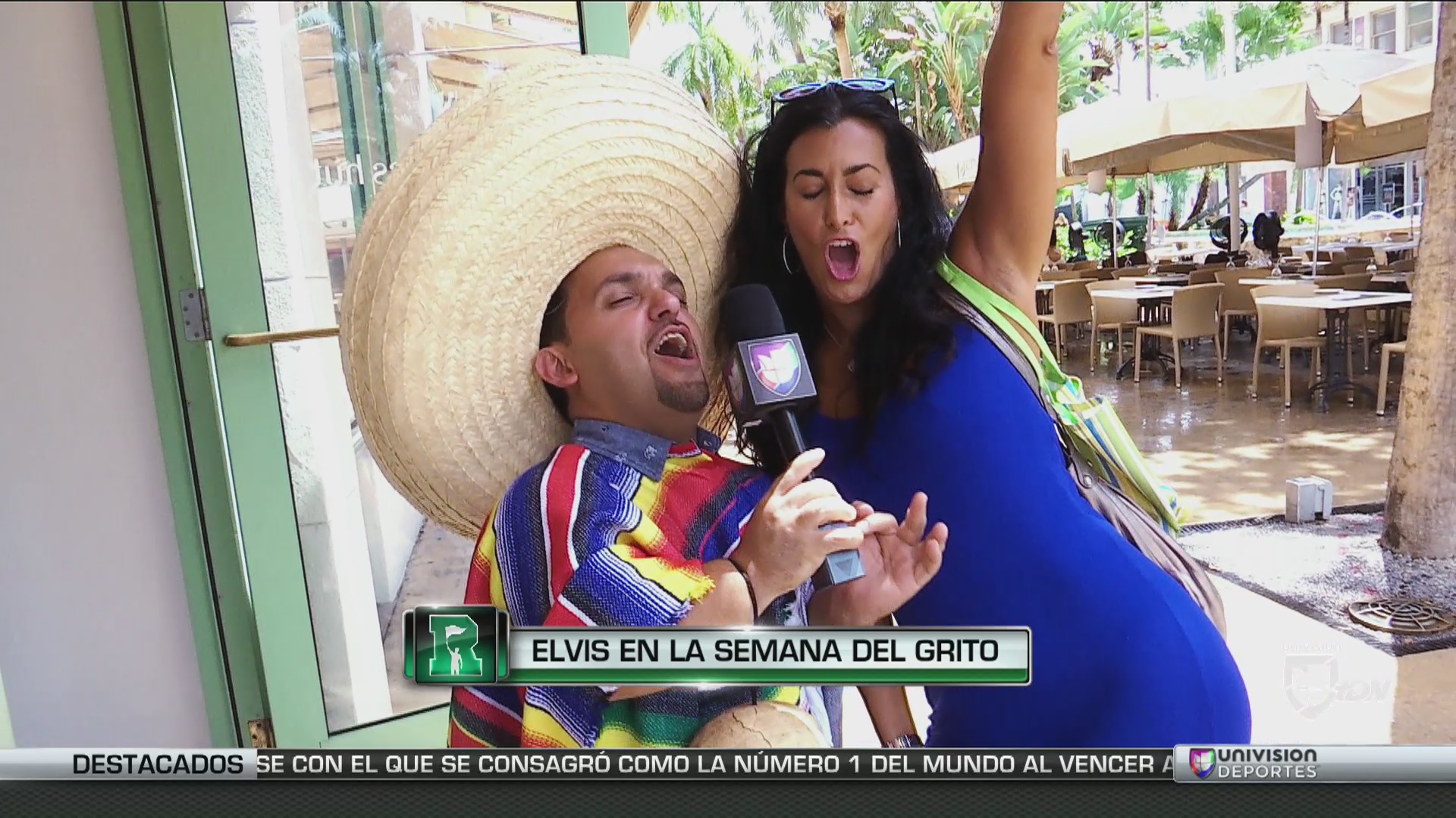 Elvis Rojas y el grito de la independencia de México | Shows República Deportiva | Univision