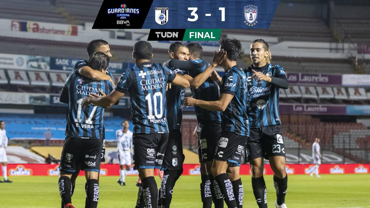 Querétaro 3-1 Pachuca: Goles, resultado y resumen | Deportes Liga MX ...