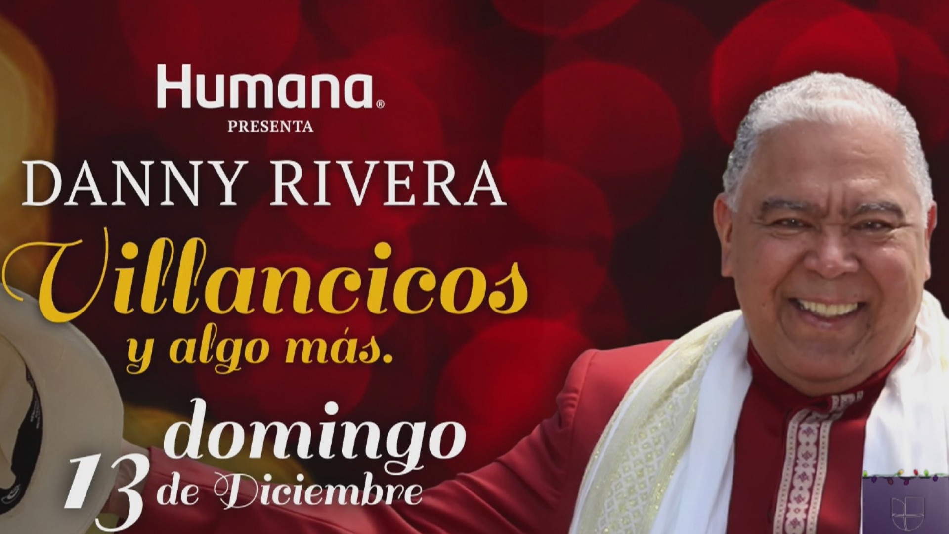 Danny Rivera regresa con el concierto navideño “Villancicos y algo más ...