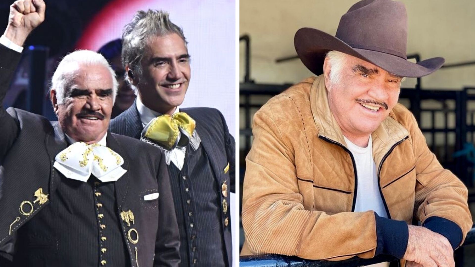 Alejandro Fernández remembers his father Vicente Fernández with ...