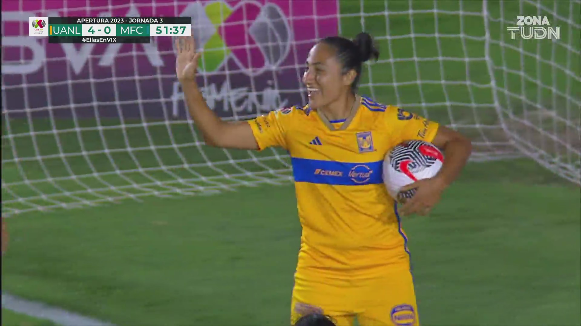 ¡Tigres firma el cuarto en el Volcán! | TUDN Liga MX Femenil | TUDN