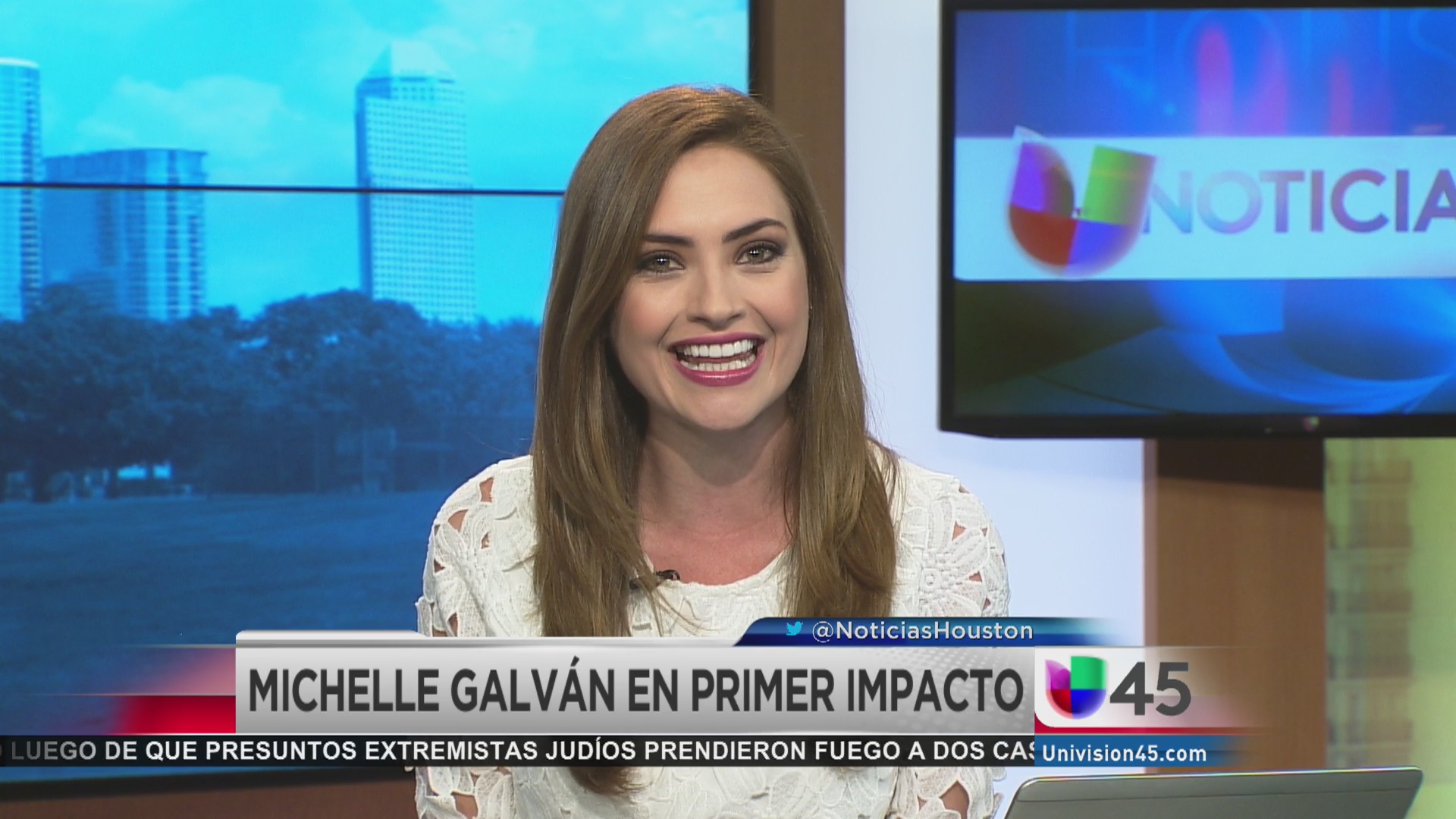 Michelle Galván revela sorpresa a televidentes | Video | Univision 45 ...
