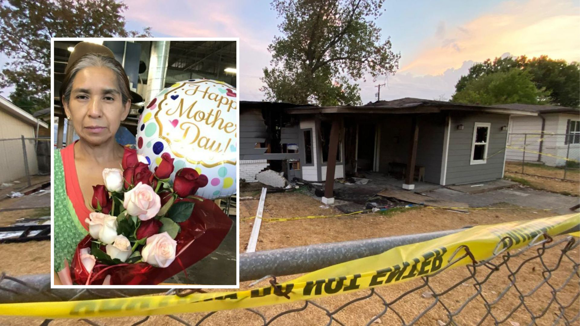 Paula Reyes murió en un incendio por explosión en Garland | Video ...