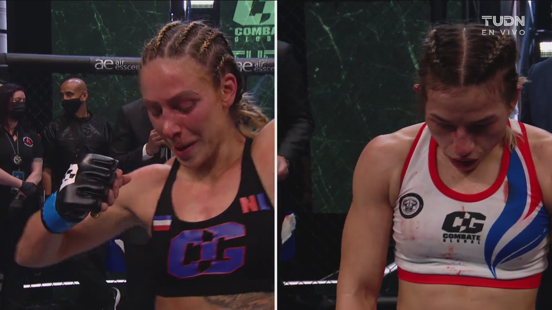 Con las tarjetas, Isis Verbeek triunfa ante Caroline Gallardo ...