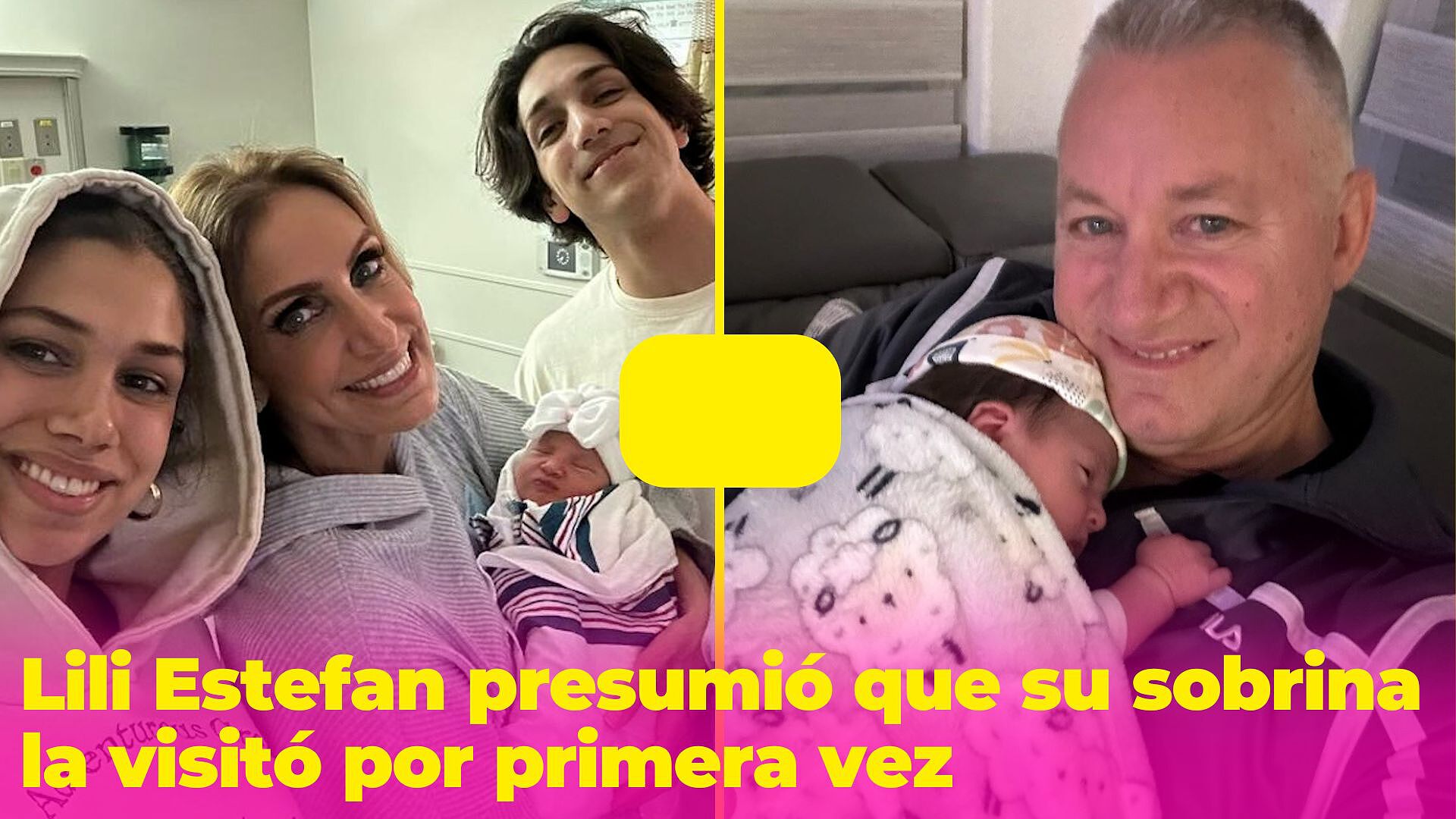 Lili Estefan explota de emoción porque su sobrina fue por primera vez a su casa: le hizo ...