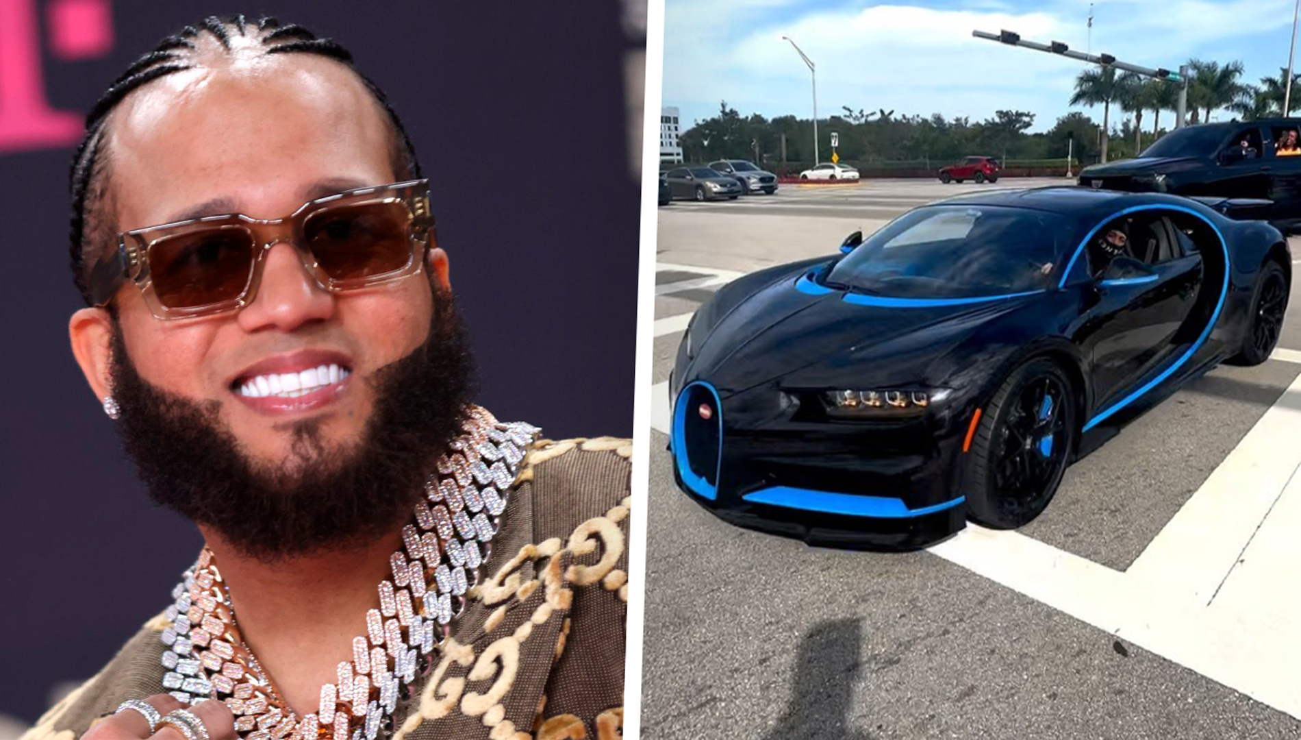 Con su Bugatti, El Alfa vivió la adrenalina en su máximo nivel durante ...