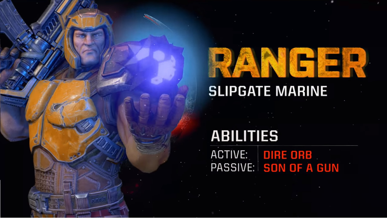 Quake Champions presenta a Ranger, el personaje default del juego ...