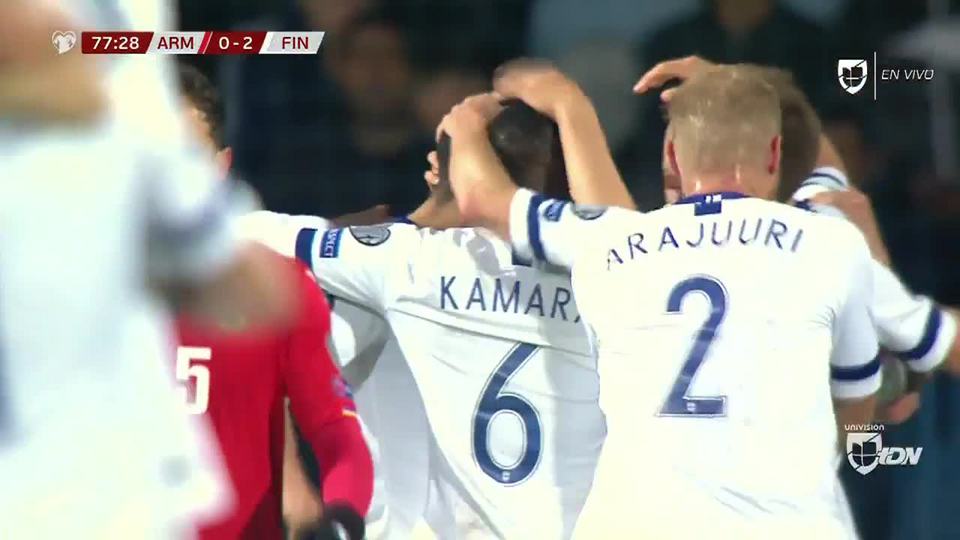¡GOOOL! Pyry Soiri anota para Finland | TUDN UEFA Euro 2024 | TUDN