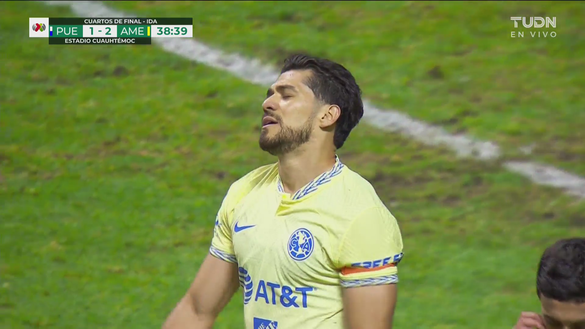 ¡Jugadón del América! Henry Martín la falla de frente a la portería ...