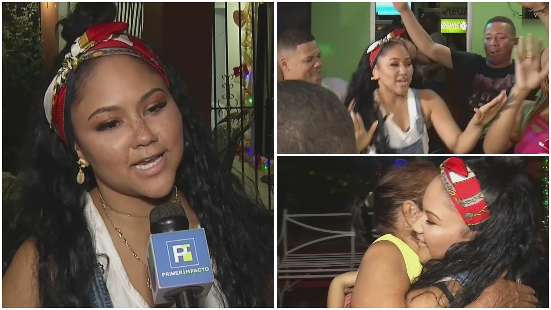 En exclusiva: El emotivo reencuentro de Kat de Luna con su familia en República Dominicana ...