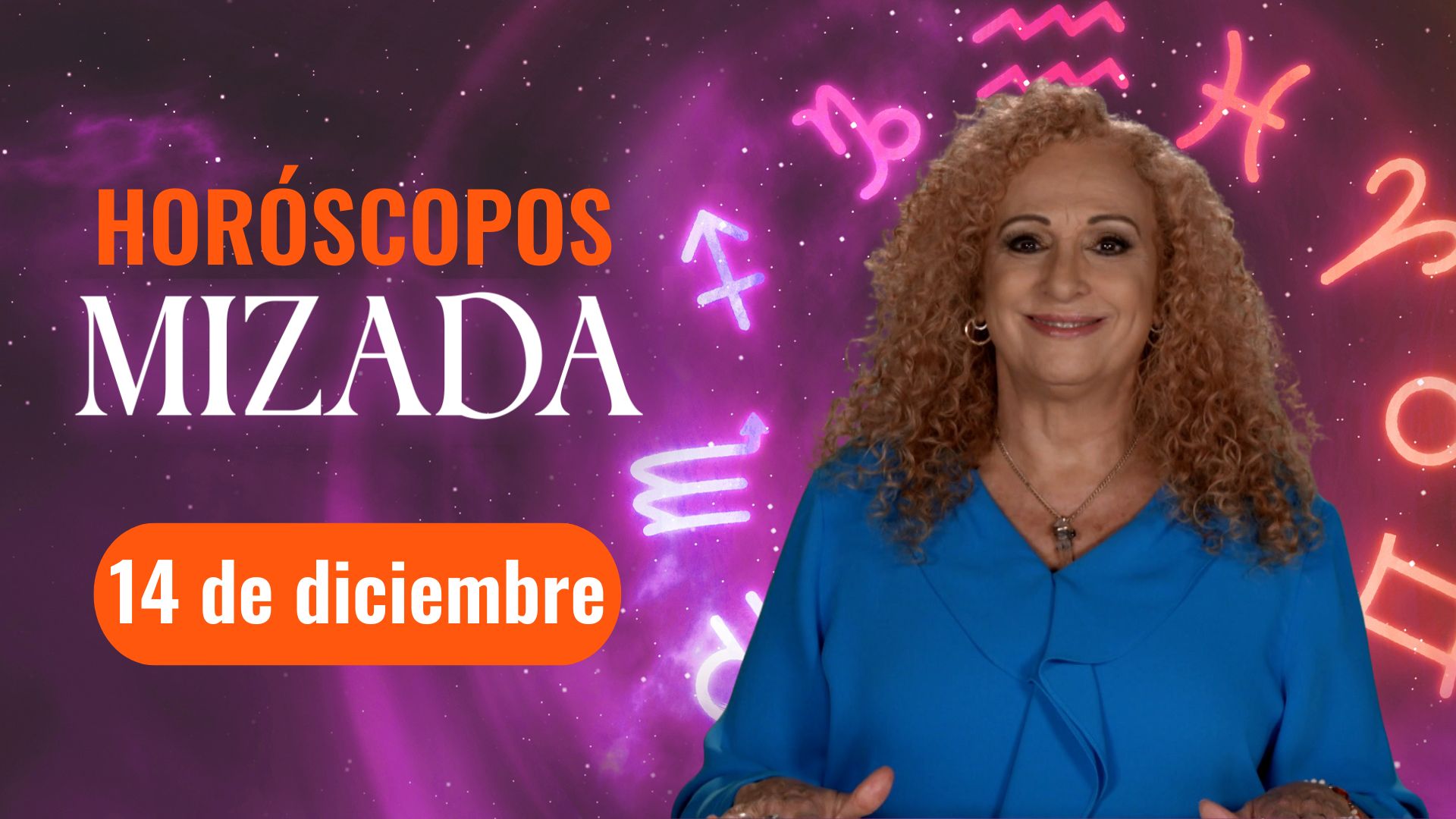 HORÓSCOPOS 14 de diciembre 2023 | Mizada Mohamed | Programa Hoy | Shows ...
