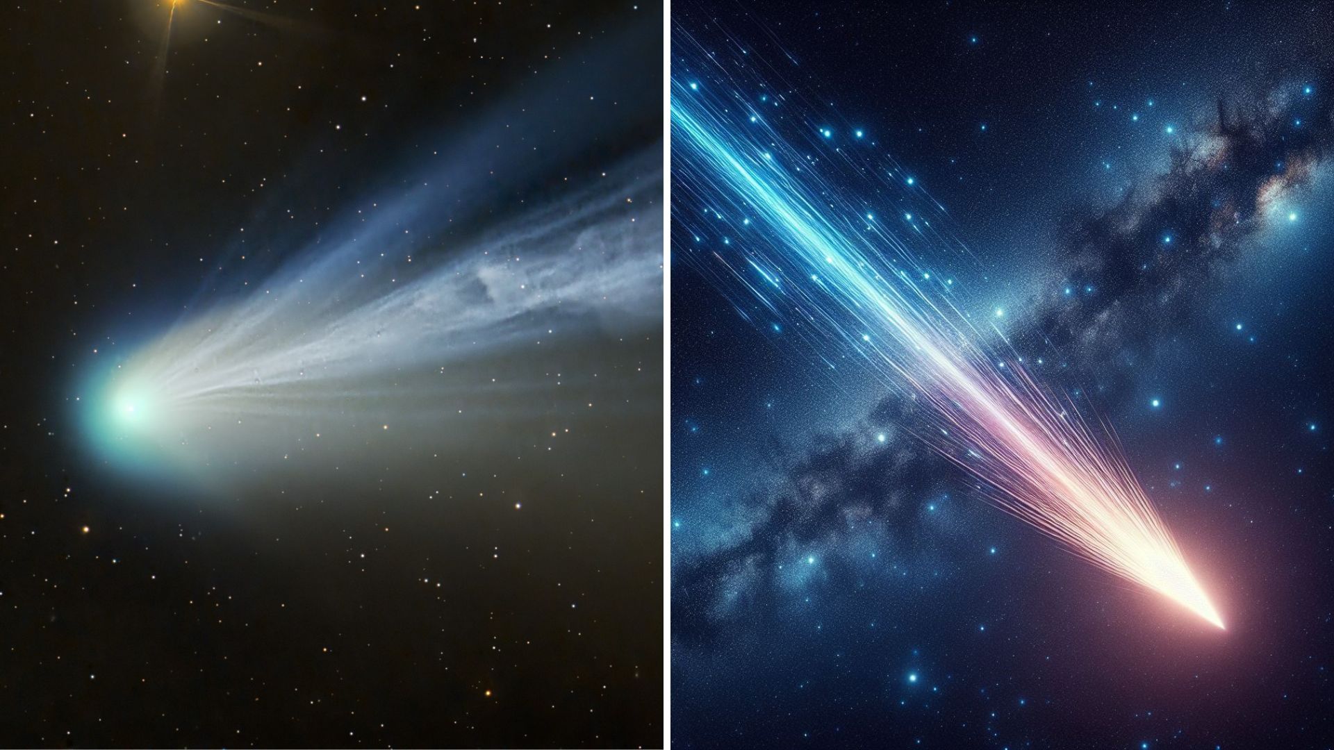 ¿Un cometa es lo mismo que una estrella fugaz? Origen, duración, composición y diferencias ...