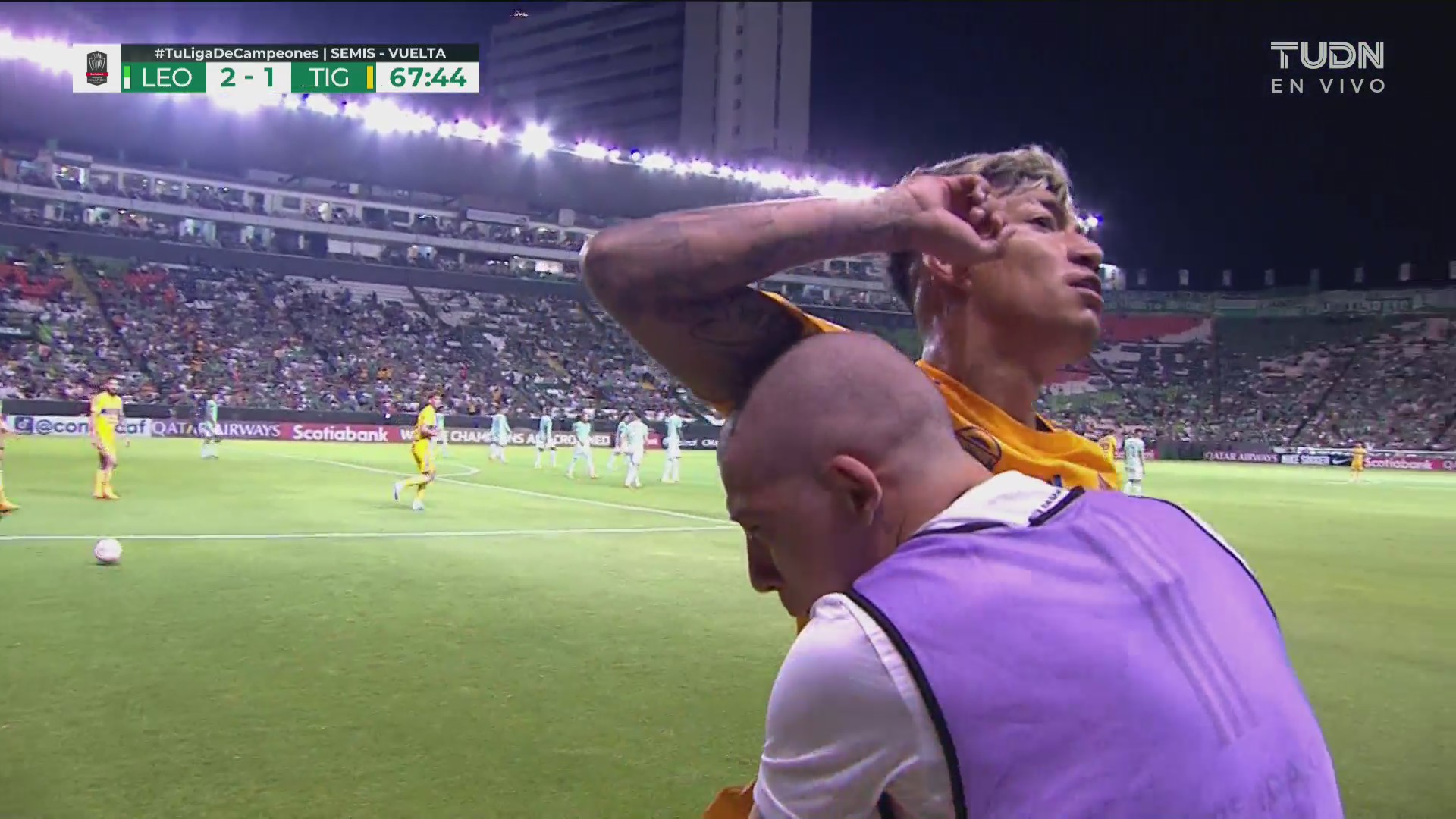 ¡Gol que da vida! Jugadón de Fulgencio para el 2-1 de Tigres | TUDN ...